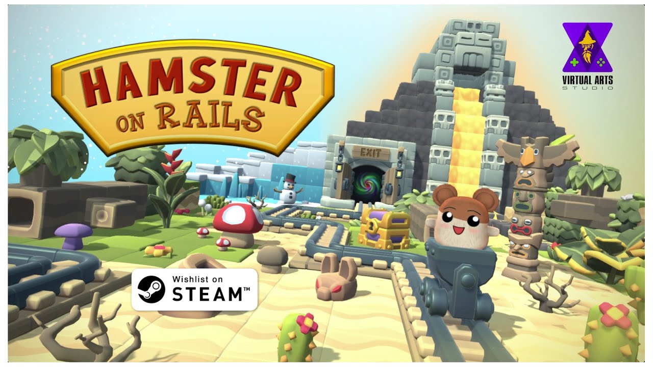 Hamster on Rails - Launch Trailer - Steam - YouTube