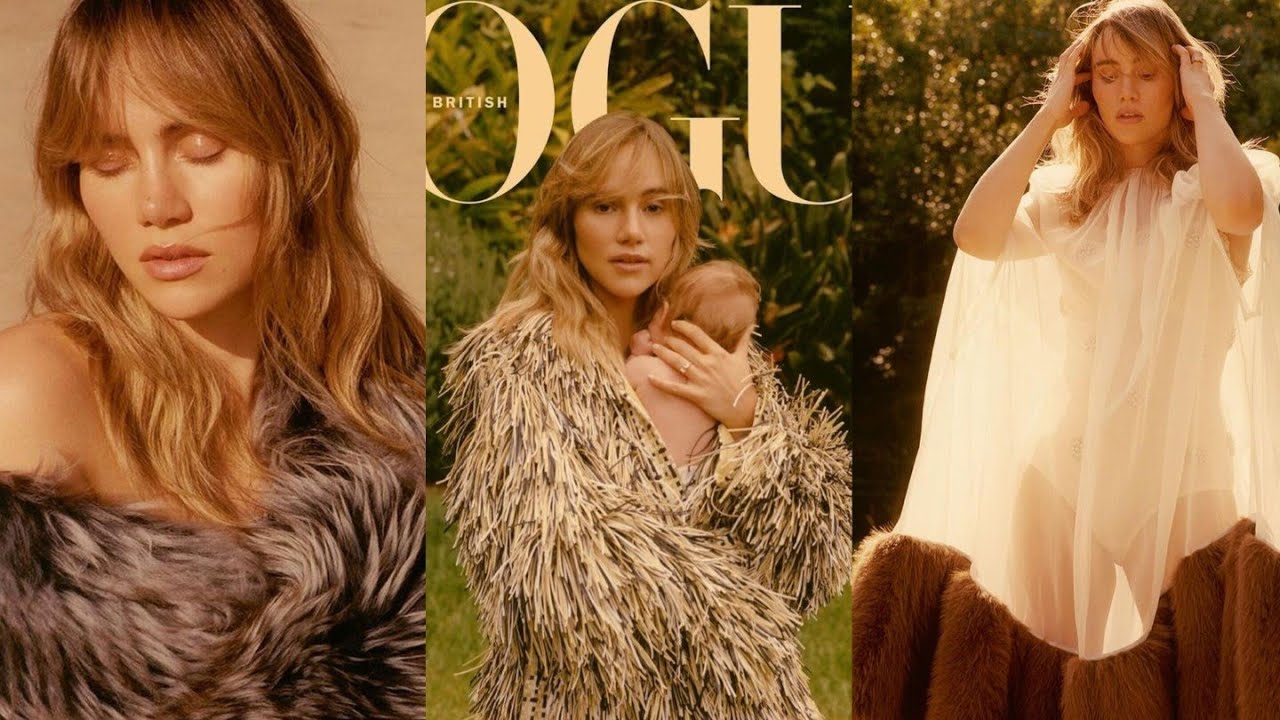 Suki Waterhouse poses with her baby daughter for new cover || Celebs ...