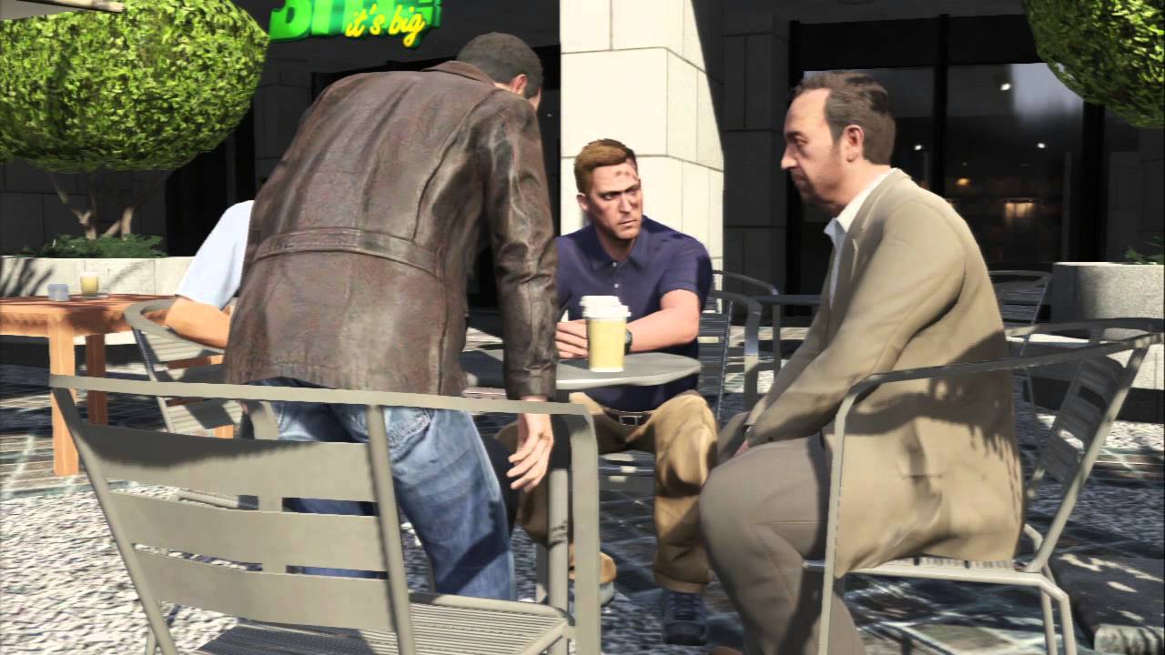 Grand Theft Auto V - Three's Company: Steve Haines, Andreas Sanchez ...