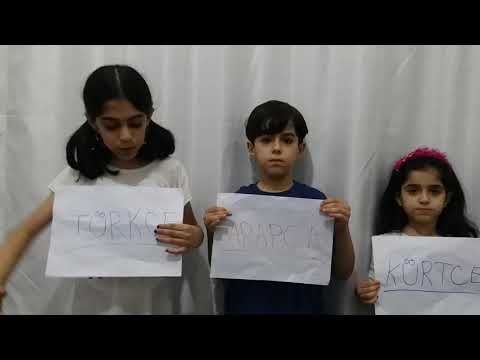 Türkçe arapça  ve kürtçe öğrenme videoları