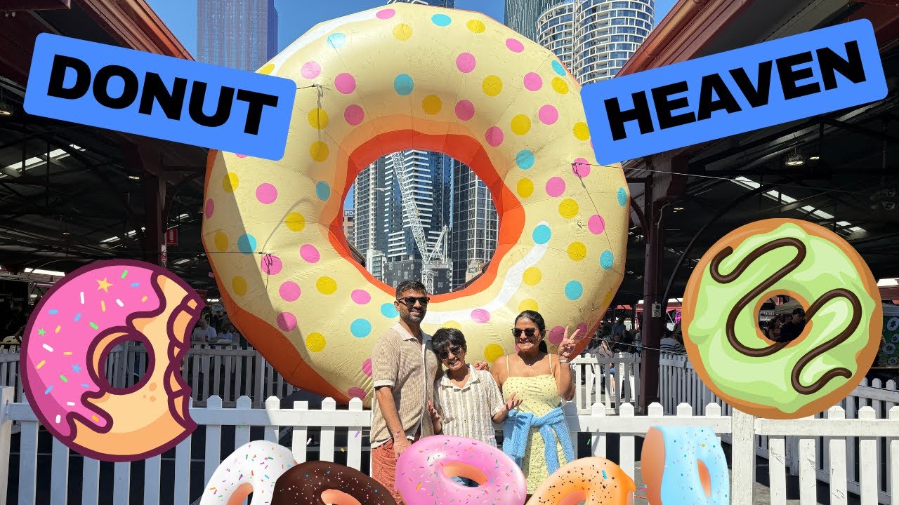 The Taste of Happiness 🍩💛 | Exploring Melbourne’s Donut Festival - YouTube