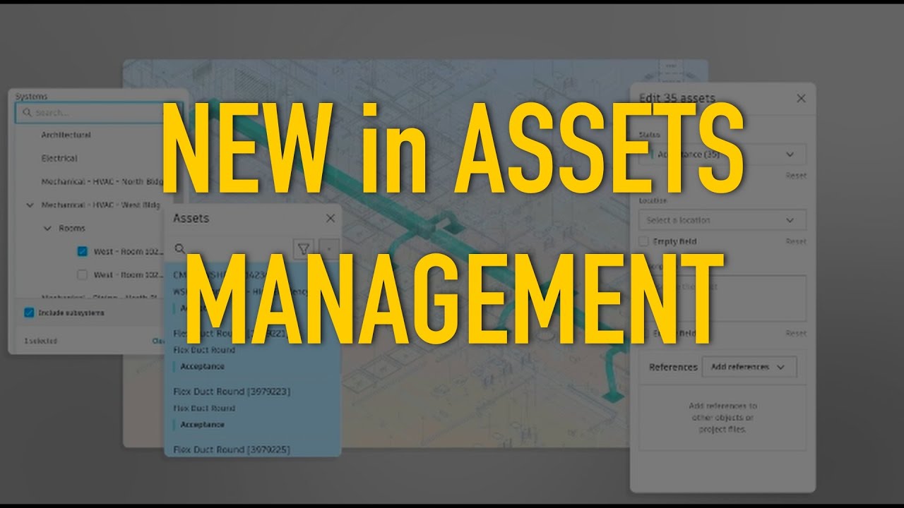 AUTODESK BUILD: CREATE SYSTEMS IN ASSETS MANAGEMENT - YouTube