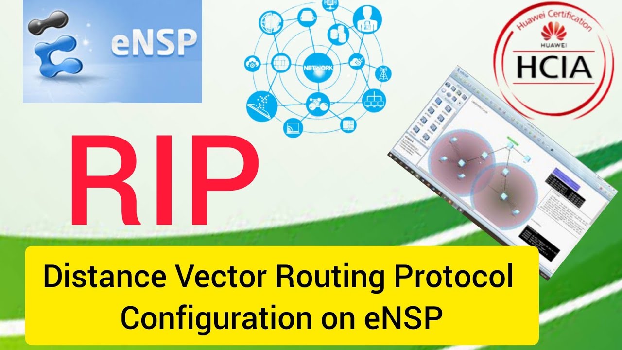 How To Configure Rip Routing Protocol On Ensp Huawei Hindi Urdu English