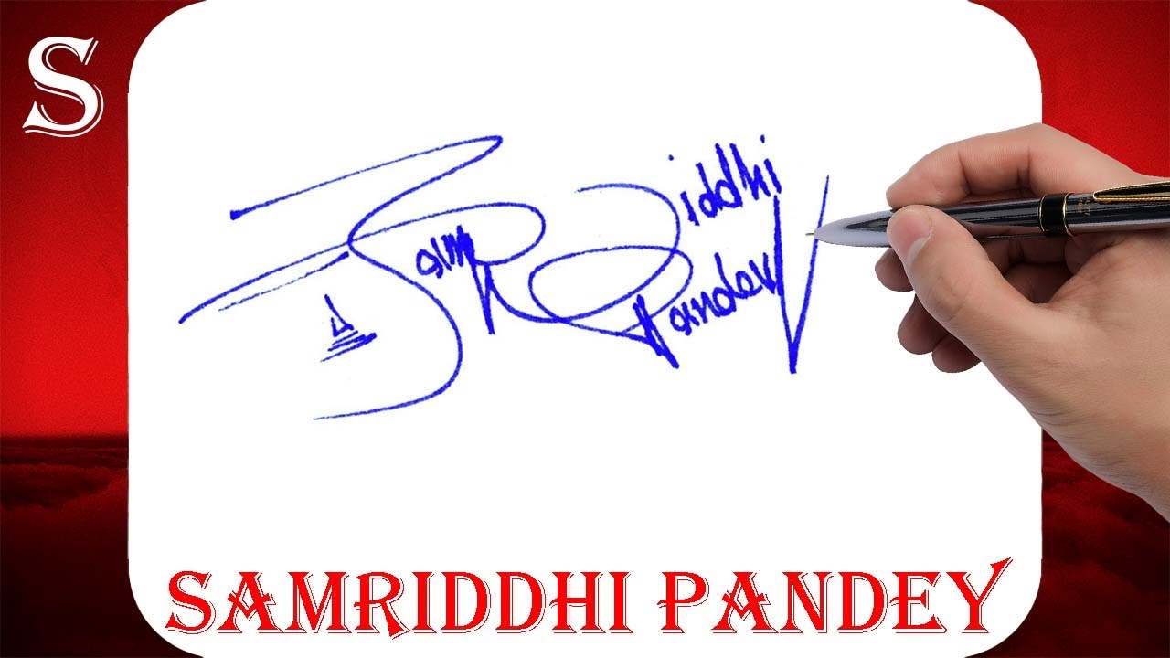Samriddhi Pandey Signature Style - S Signature Style - Signature Style ...