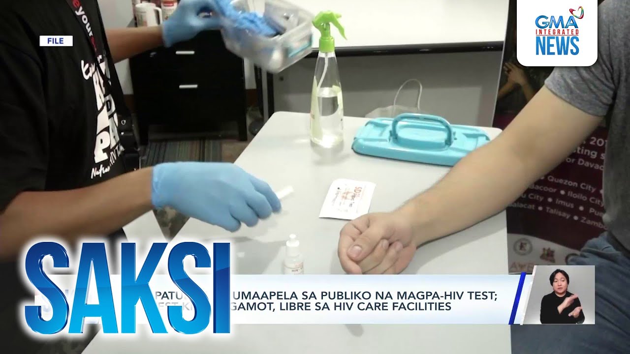 DOH, patuloy na umaapela sa publiko na magpa-HIV test; self-test kits ...