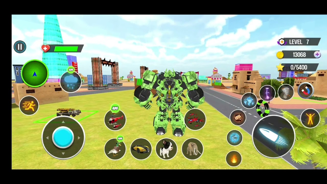 Army Tank Robot Car Transformer Games || Level 6 - Android Gameplay ...