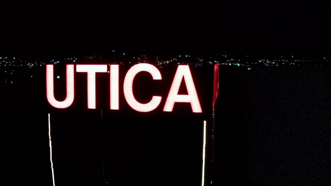Utica Sign Harbor Lock Rd Utica NY - YouTube