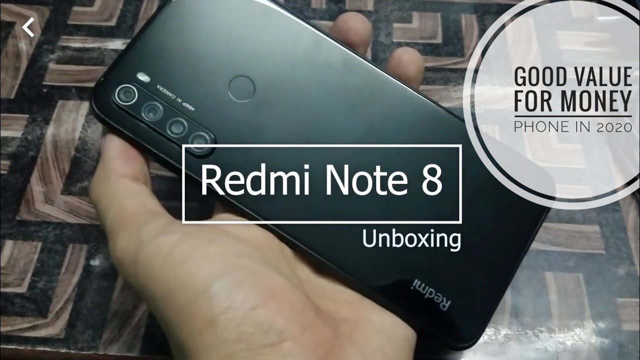 Redmi Note 8 Unboxing | Good value for money - YouTube
