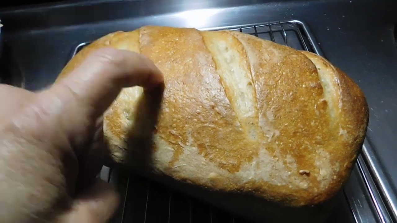 Fresh Bread hard crust - YouTube
