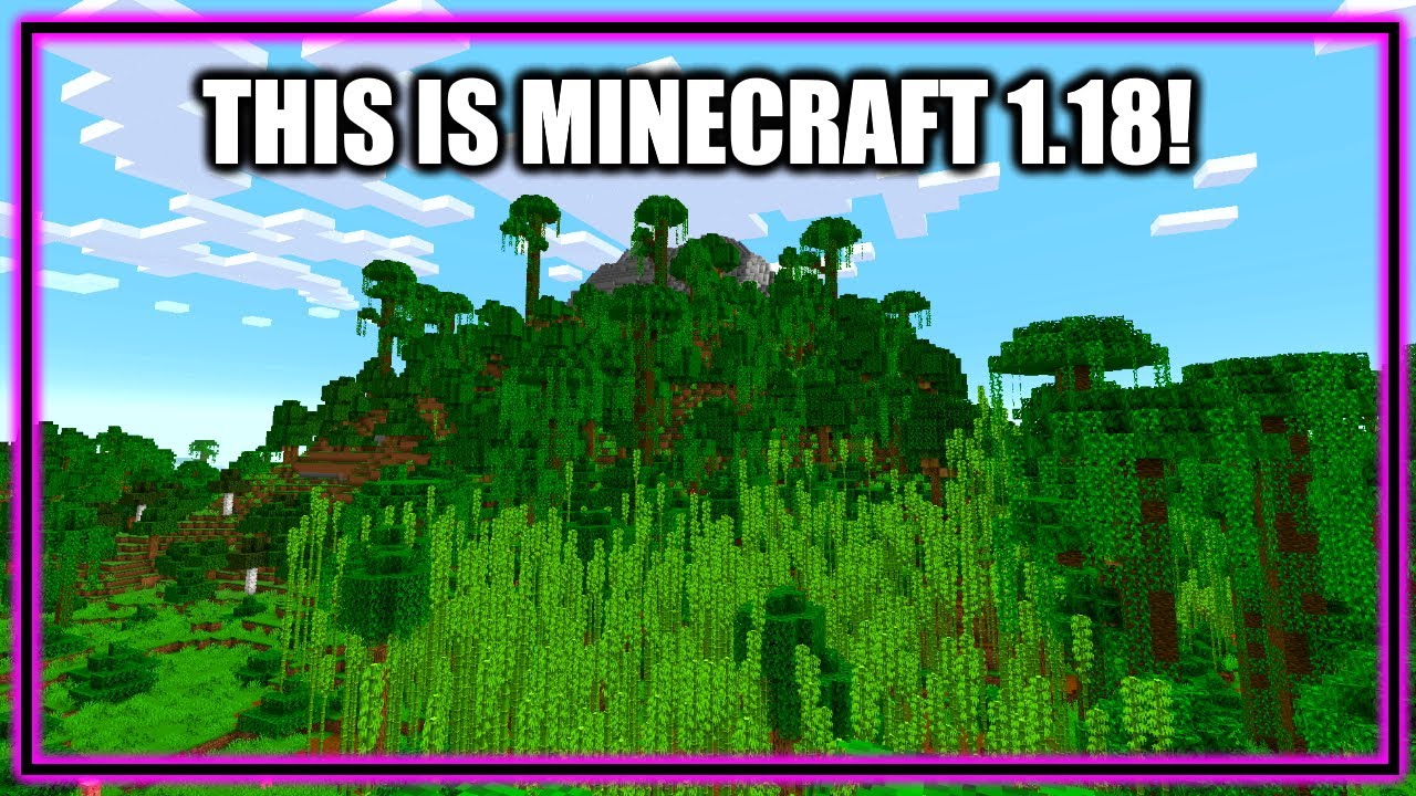 I Walked 10,000 Blocks in Minecraft 1.18 Pre-Release 1! - YouTube