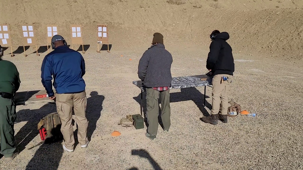 Modified NRA Basic Pistol Instructor qual, for real student ...