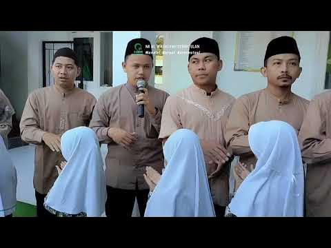 Halal bihalal MI Al Washliyah Perbutulan - YouTube