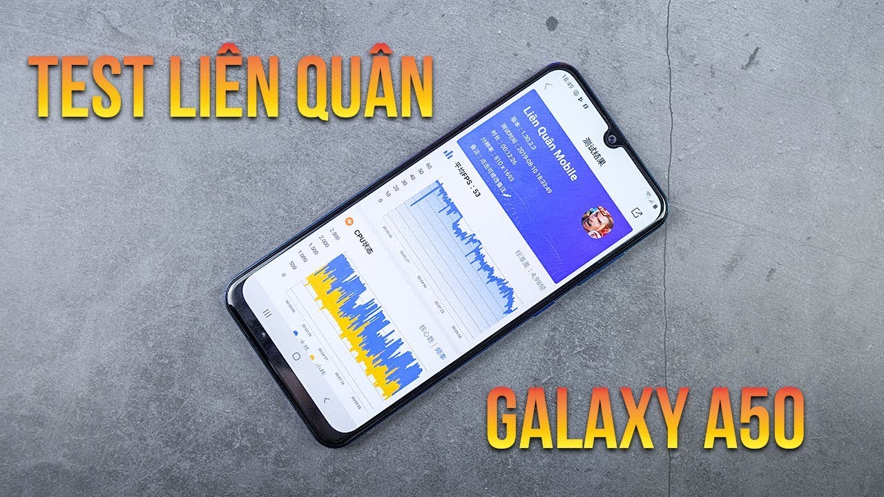 Trải nghiệm Liên Quân Mobile trên Galaxy A50, Exynos 9610 có thua kém ...