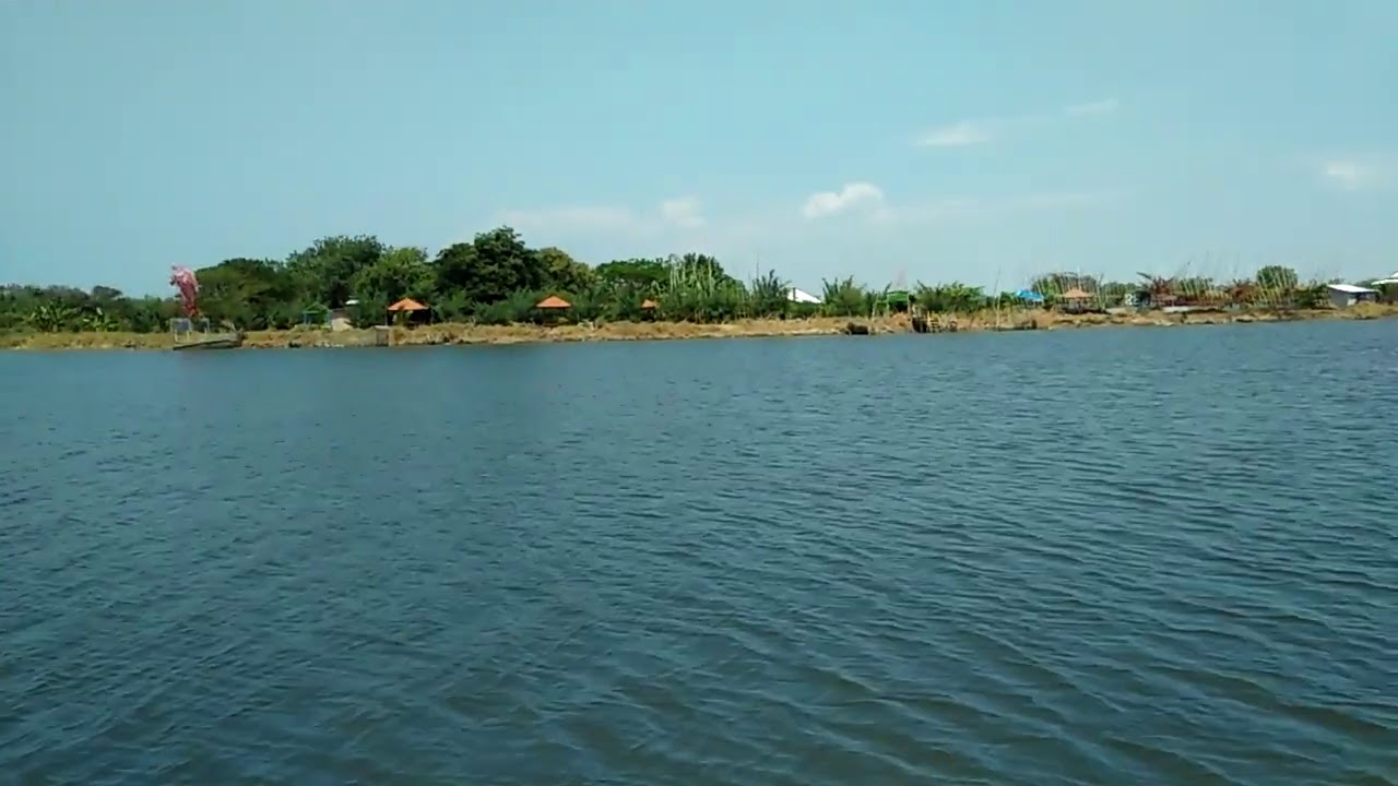 Lokasi Wisata Muara Bengawan Solo Ujungpangkah - YouTube