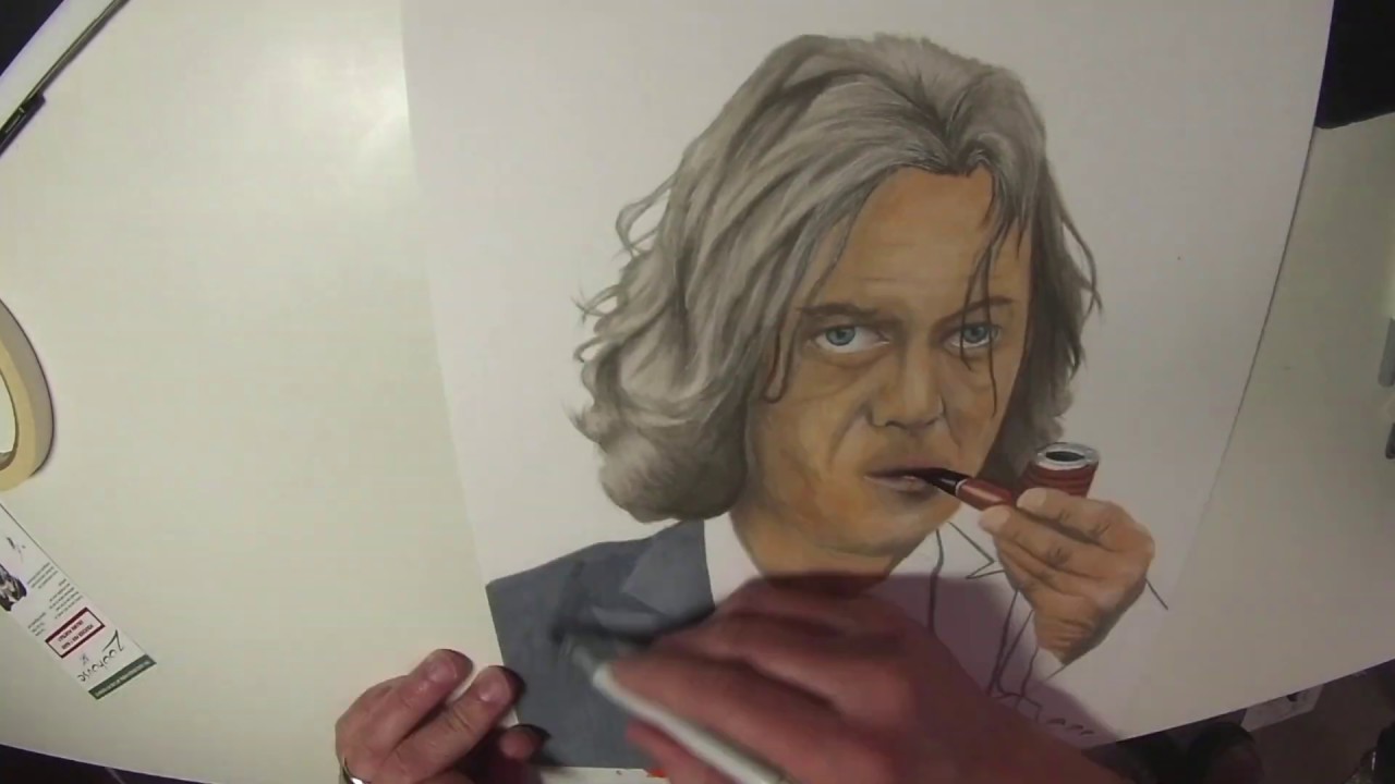 James May Portrait - Timelapse - YouTube