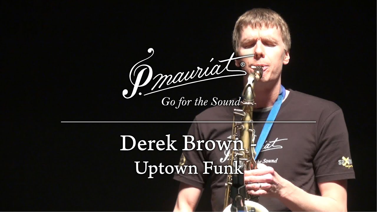 Derek Brown "BEATBoX SAX" - Uptown Funk @ 2017 Master Class in China (P ...