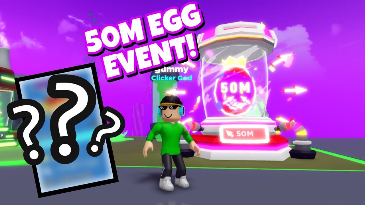 I HATCHED THIS IN THE NEWEST 50M EVENT EGG IN CLICKER SIMULATOR!! - YouTube