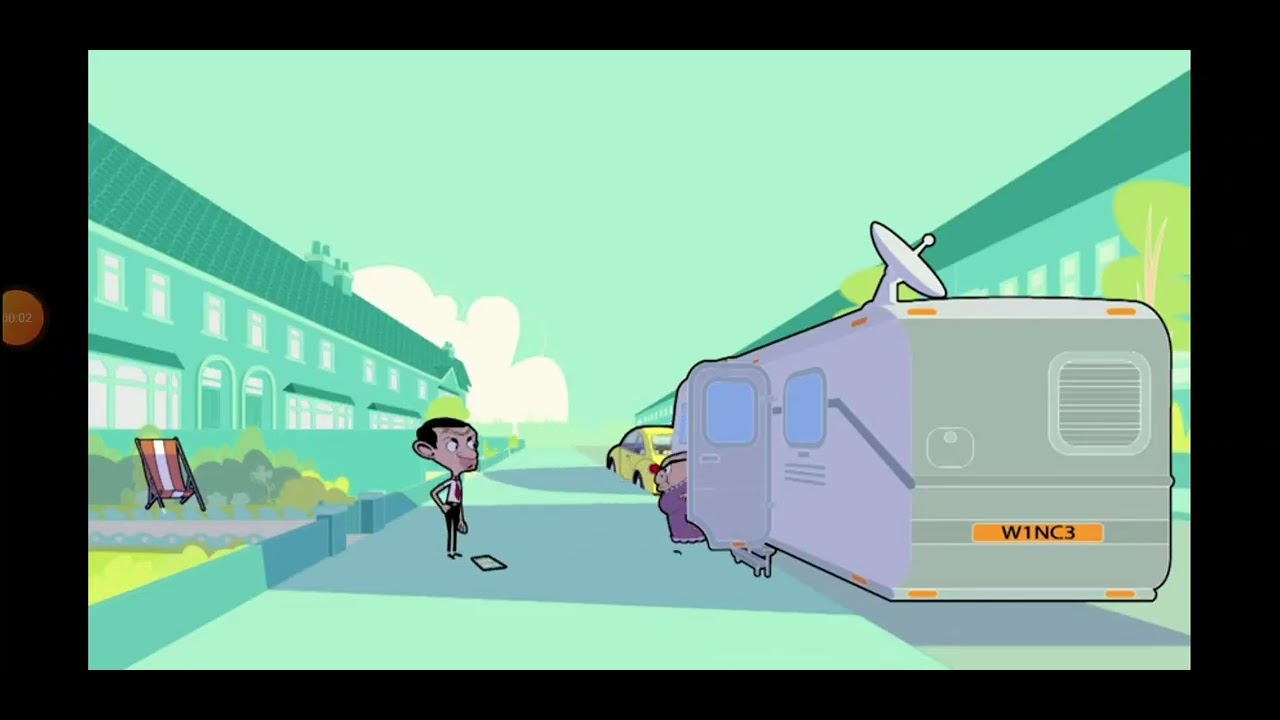 mr bean mobile home - YouTube