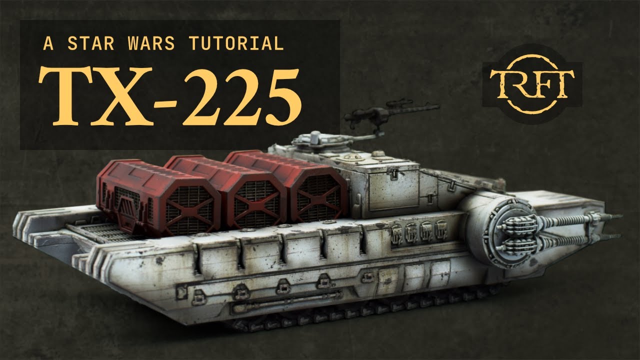 Star Wars Legion TX-225: Full Build | Star Wars Hobby Tutorial Episode ...