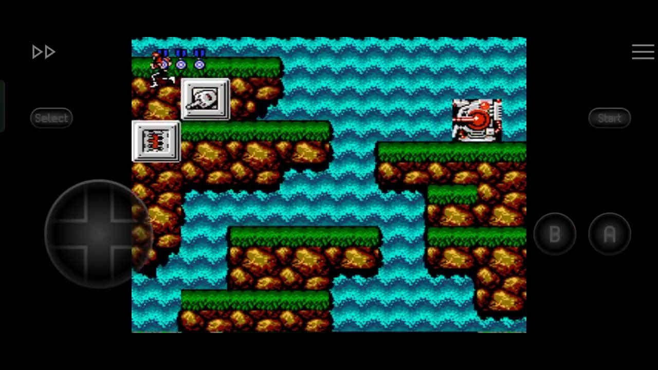 Contra nes part 3 cheats with controller - YouTube