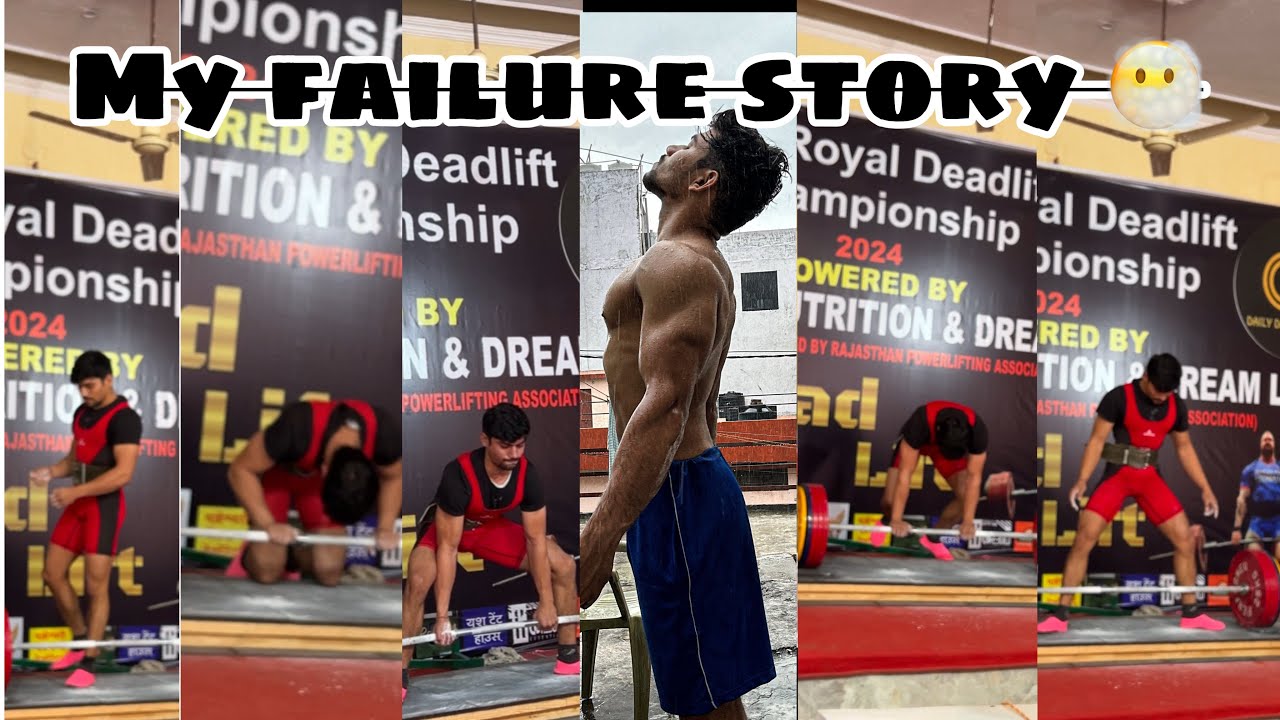 MY FAILURE STORY 📉 ⁠😶‍🌫️🤫 ⁠@5gfitness930 #powerlifting #failure # ...