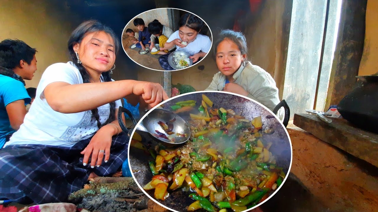 poor people village kitchen ||| This is the way of cooking in village ...