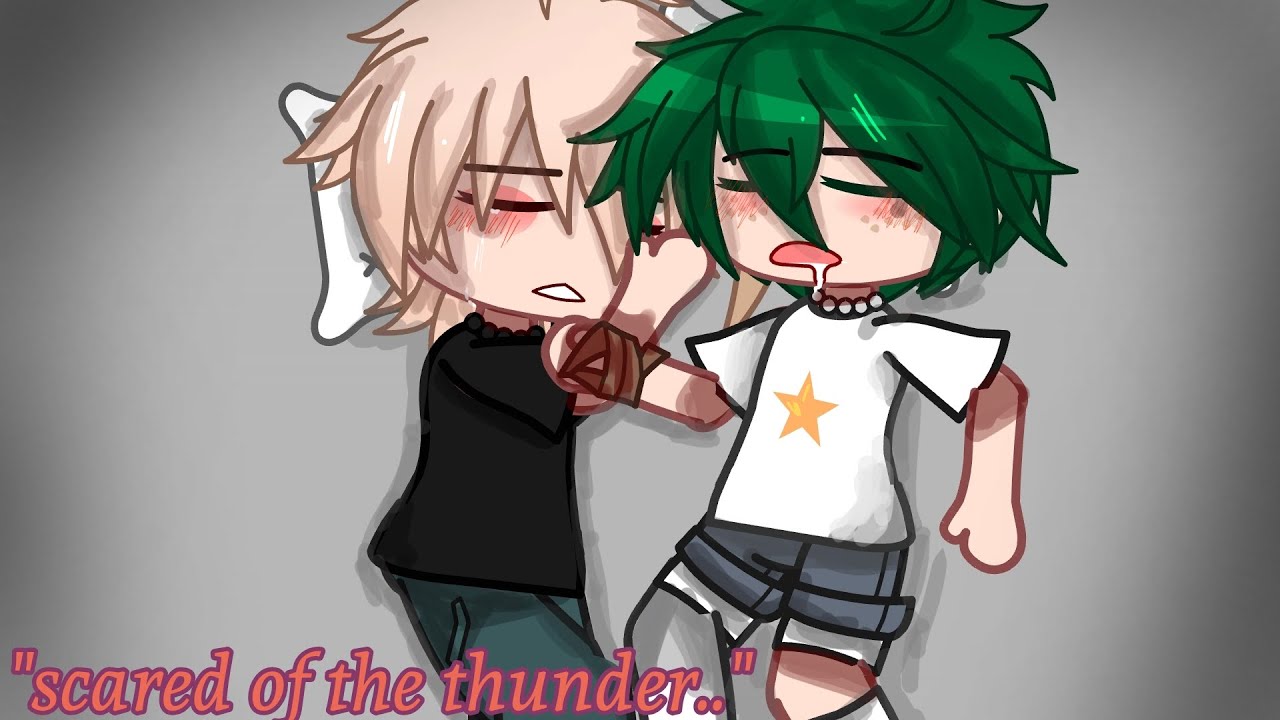 "Scared of the thunder.." // Wholesome Bakudeku - YouTube