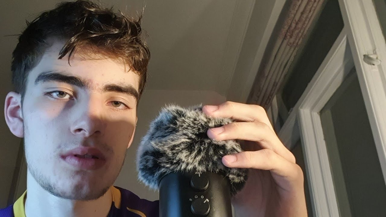 ASMR Fluffy Mic Massage - YouTube