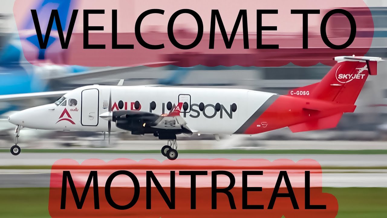 *INAUGURAL!* Air Liaison Beechcraft 1900 (B190) landing & departing ...