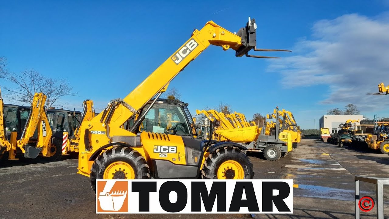 JCB 560 80 2016 r. 1136 tel. +48 575 316 333 variable reach truck ...