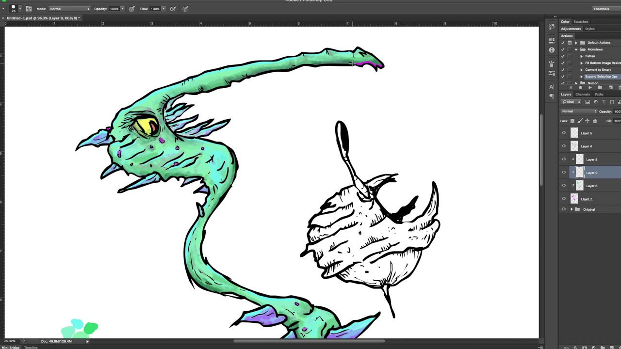 Monster Speed Draw 4 - YouTube