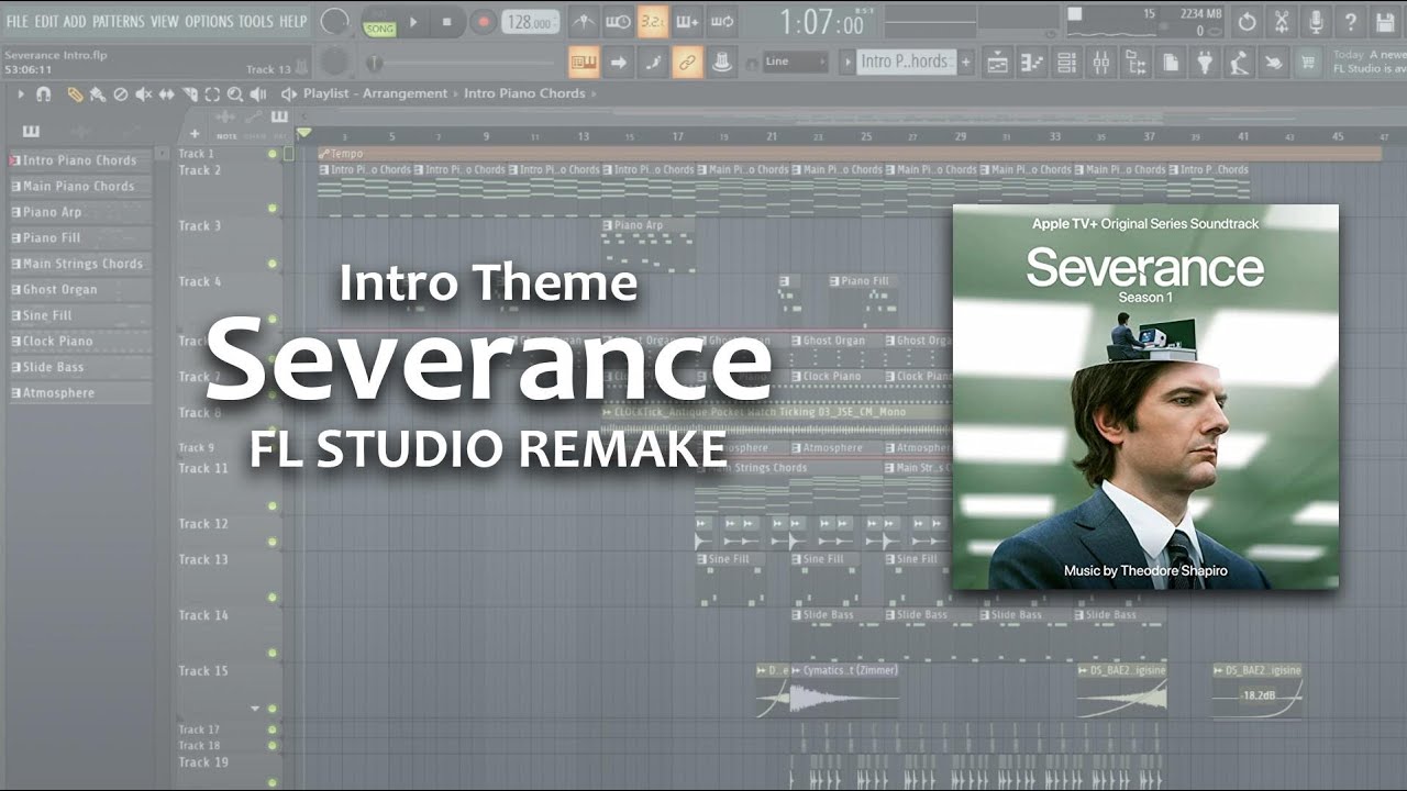 Severance Intro Theme [FL STUDIO TUTORIAL + REMAKE] - YouTube
