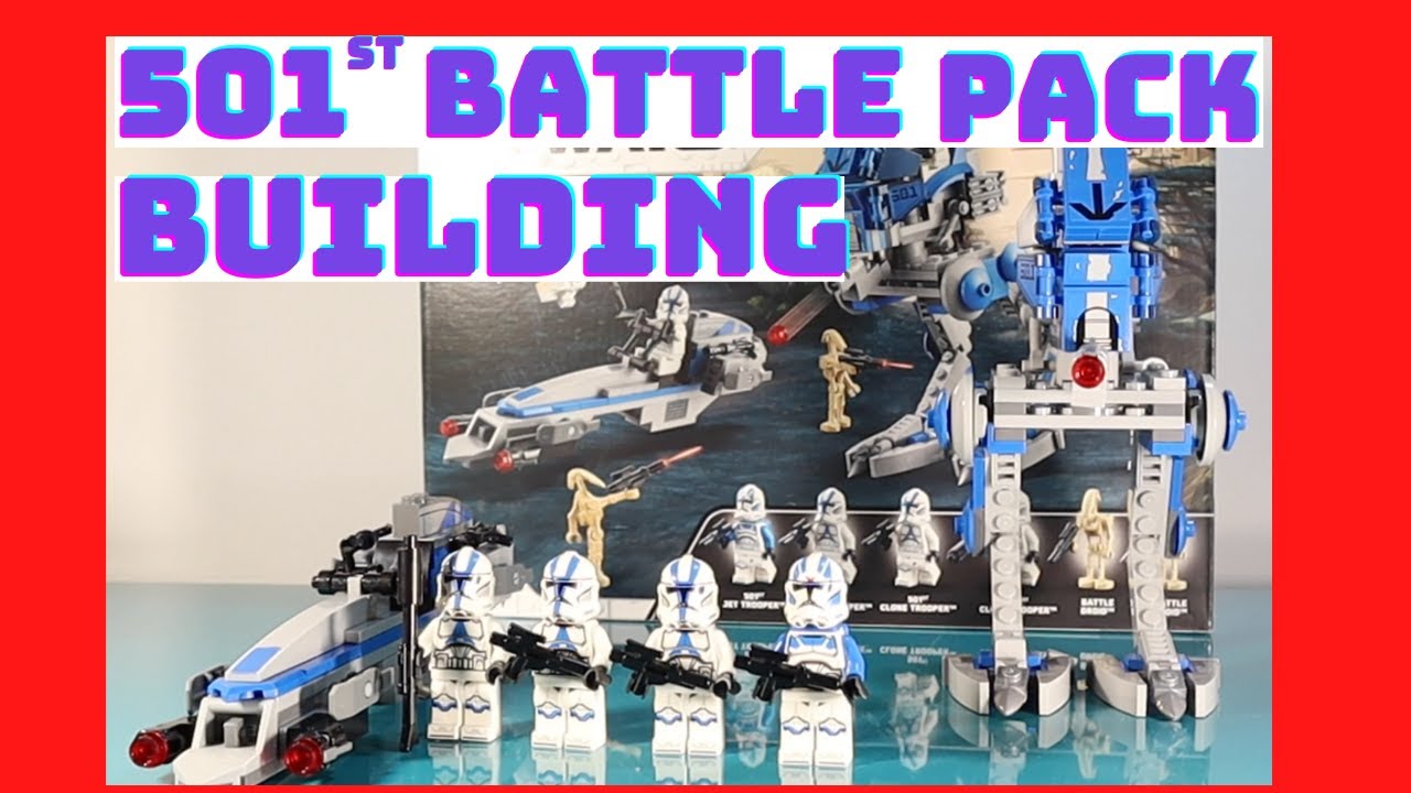LEGO 501 Battle Pack Stop Motion Building - YouTube