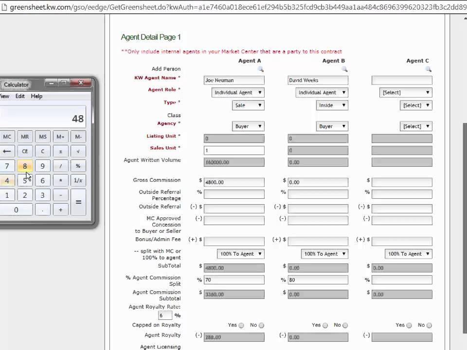 kw Green Sheet & Dotloop - YouTube
