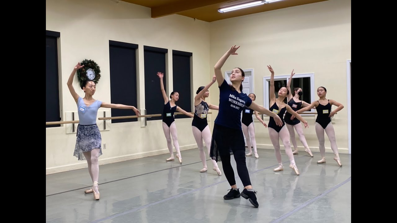 Miko Fogarty teaches "Swanhilda variation" from Coppelia Act 1 - San ...