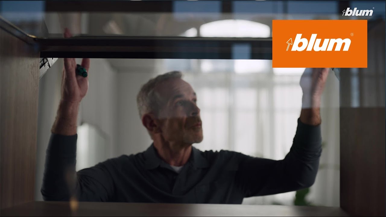 AVENTOS HKi - hidden lift system in manufacture | Blum - YouTube