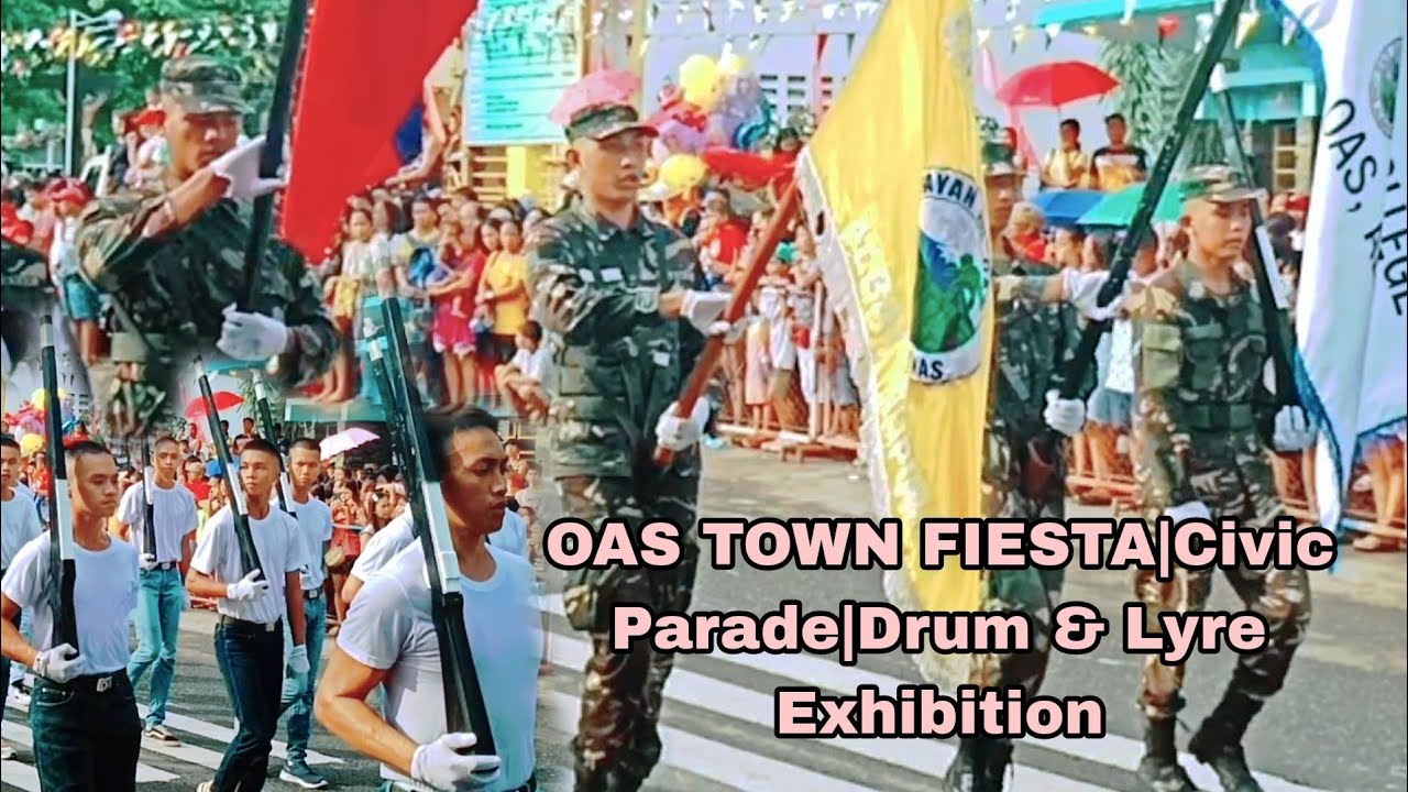 OAS TOWN FIESTA|Civic parade|Drum Lyre & Competition|GHINIA Zane vlogs ...