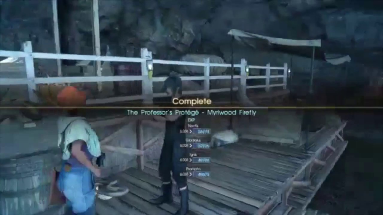 All 3 Myrlwood Firefly Locations - The Professor's Protege - FFXV - YouTube