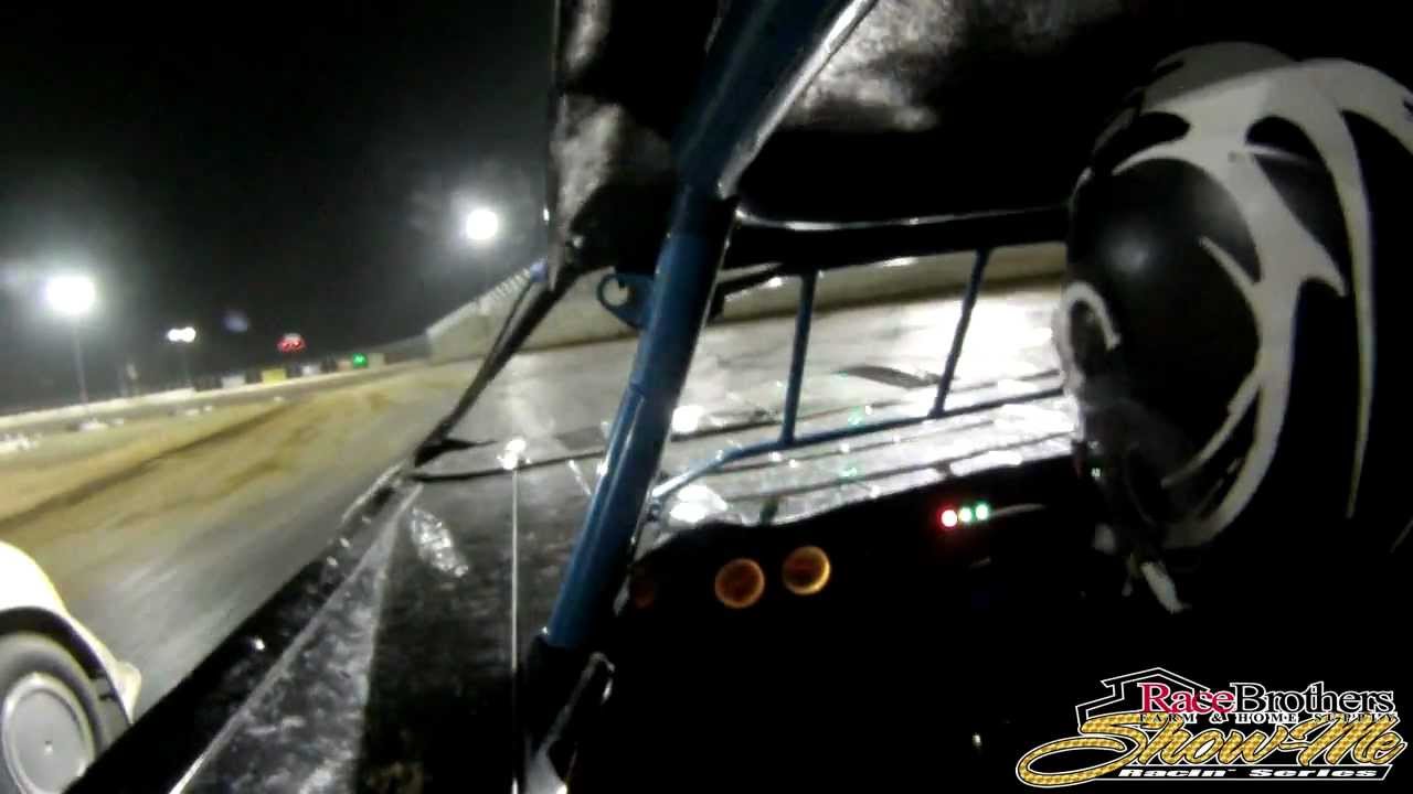 Chad Wheeler Dirt Late Model In Car Outlaw Motor Speedway - YouTube