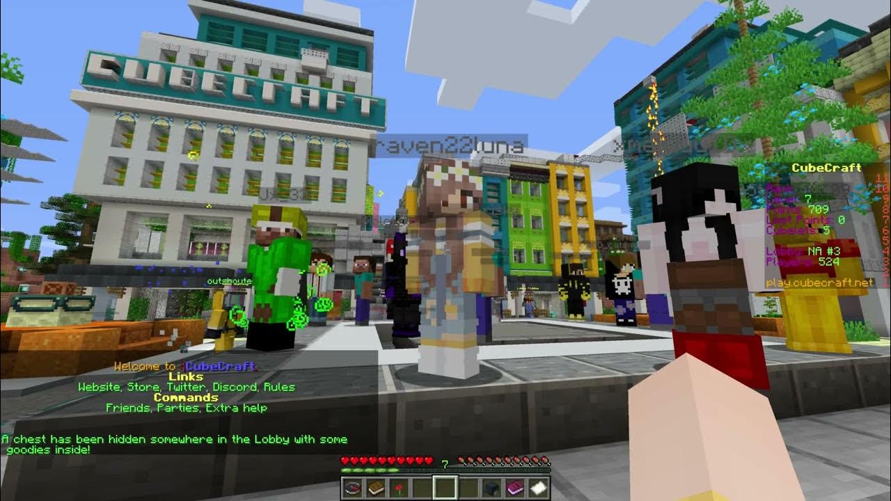 CubeCraft Java Screenshots - September 8, 2022 and September 9, 2022 ...