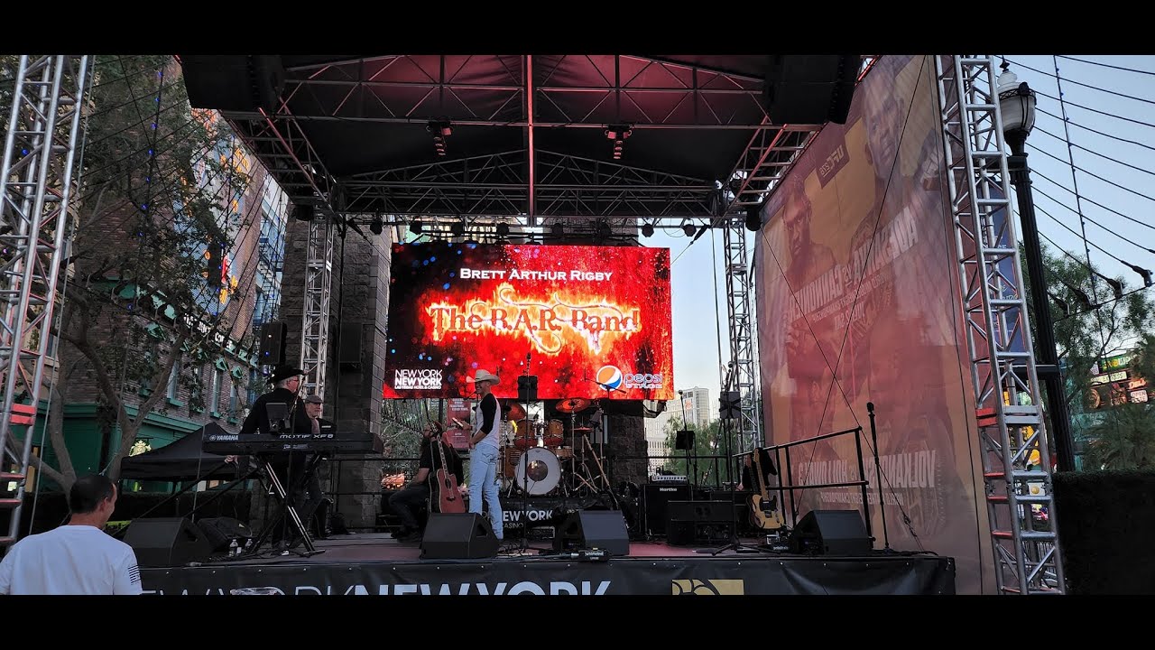 Brett Rigby band Live in Las Vegas! - YouTube