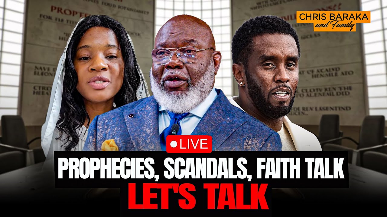 LIVE: CELESTIAL PROPHETESS PROPHECY FULFILLED? T.D. JAKES' COLLAPSE ...