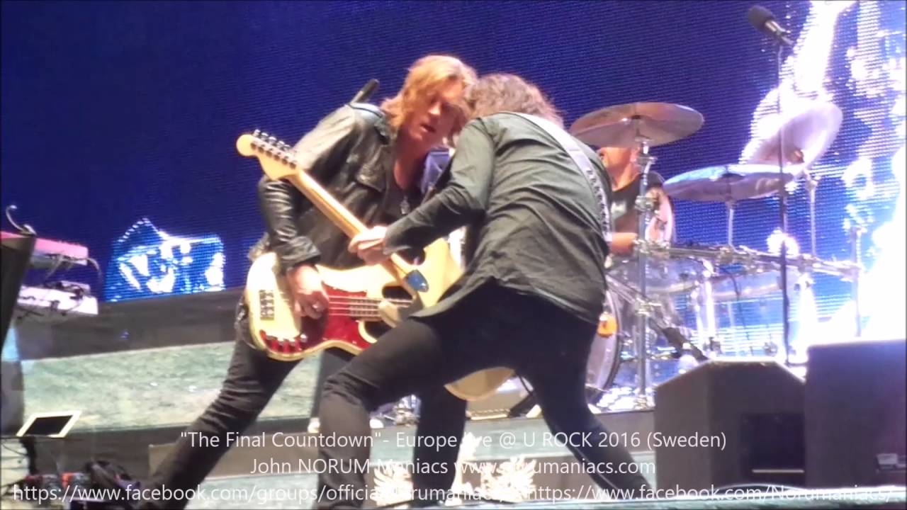 "THE FINAL COUNTDOWN" (HQ) - Europe live @ U ROCK 2016 (SE) - YouTube