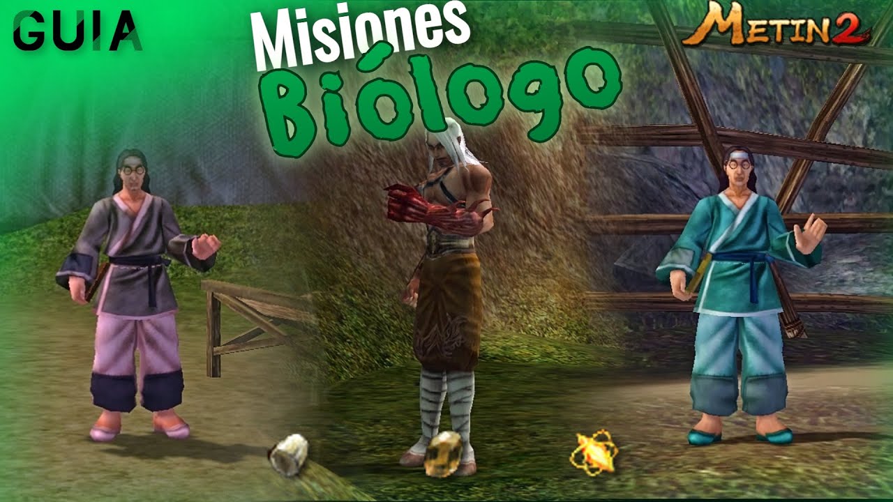 [Guía] Misiones del Biólogo al completo - Metin2.es - YouTube