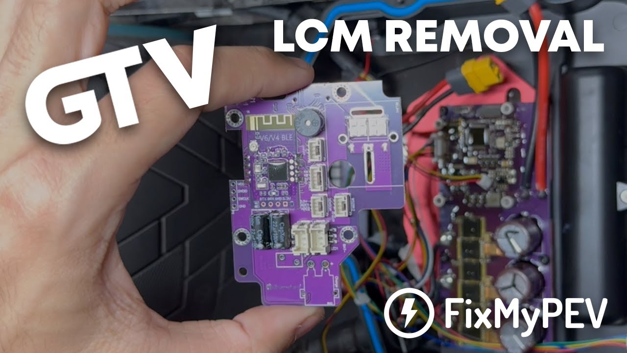 How To: Floatwheel GTV Power Kit LCM Removal - YouTube
