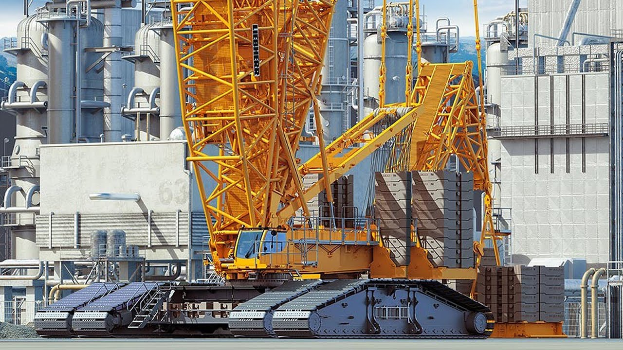 Crane Of The Day Episode 89 | Liebherr LR 1800-1.0 - YouTube