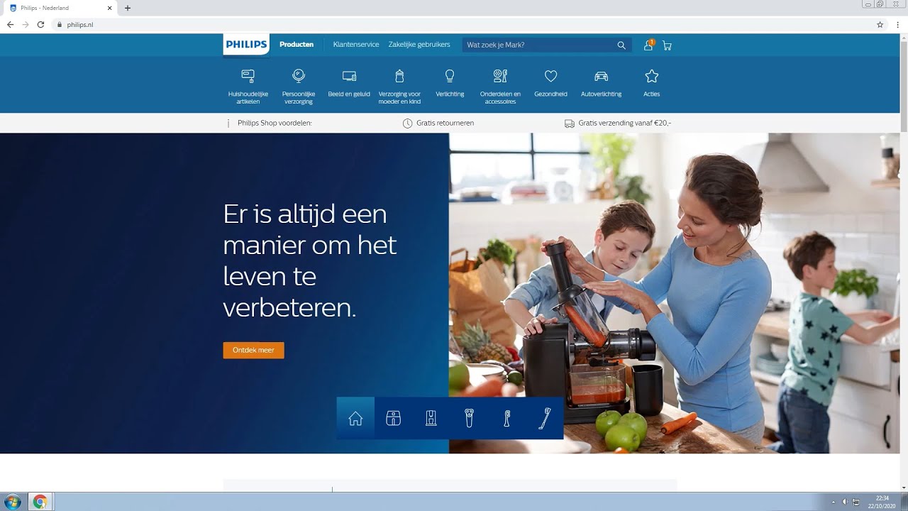 Philips Website Bezoek - YouTube