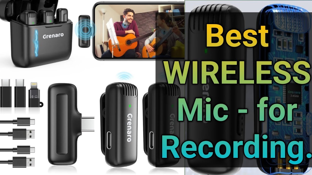 UnBoxing - Best WIRELESS Mic for YouTubers and video recording ...