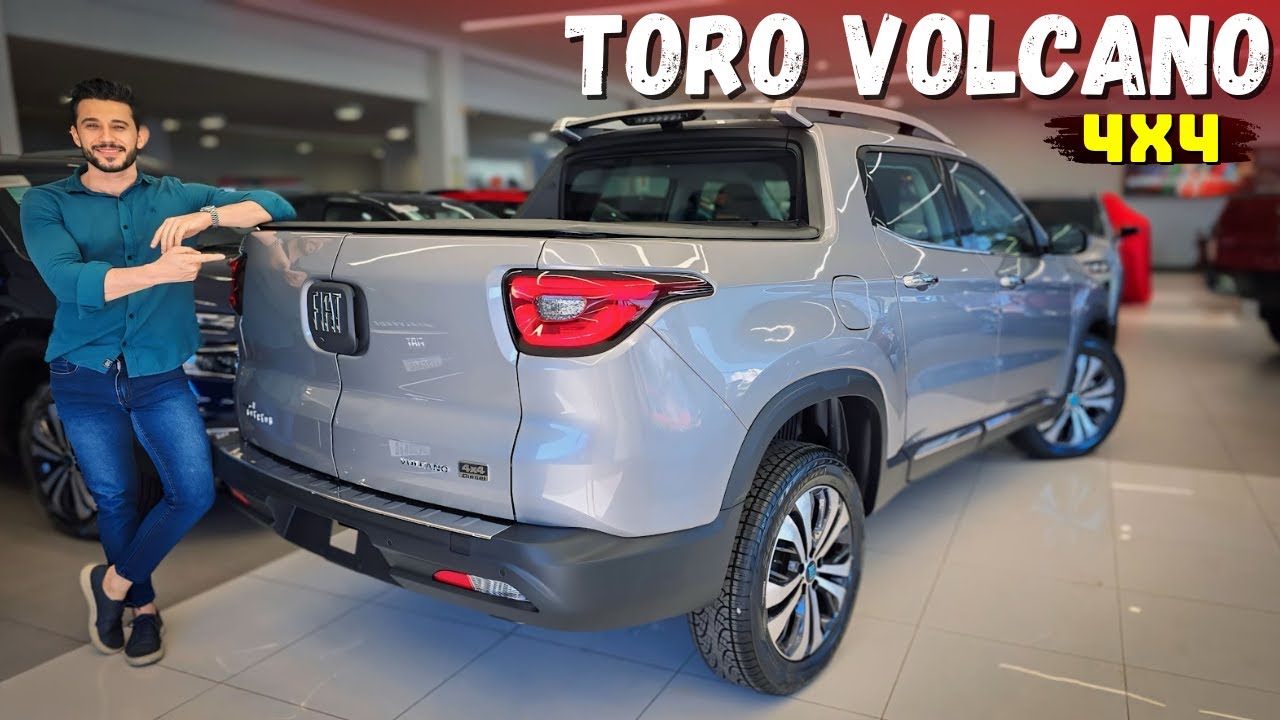 FIAT TORO VOLCANO 4X4 Turbo diesel 2024 - YouTube
