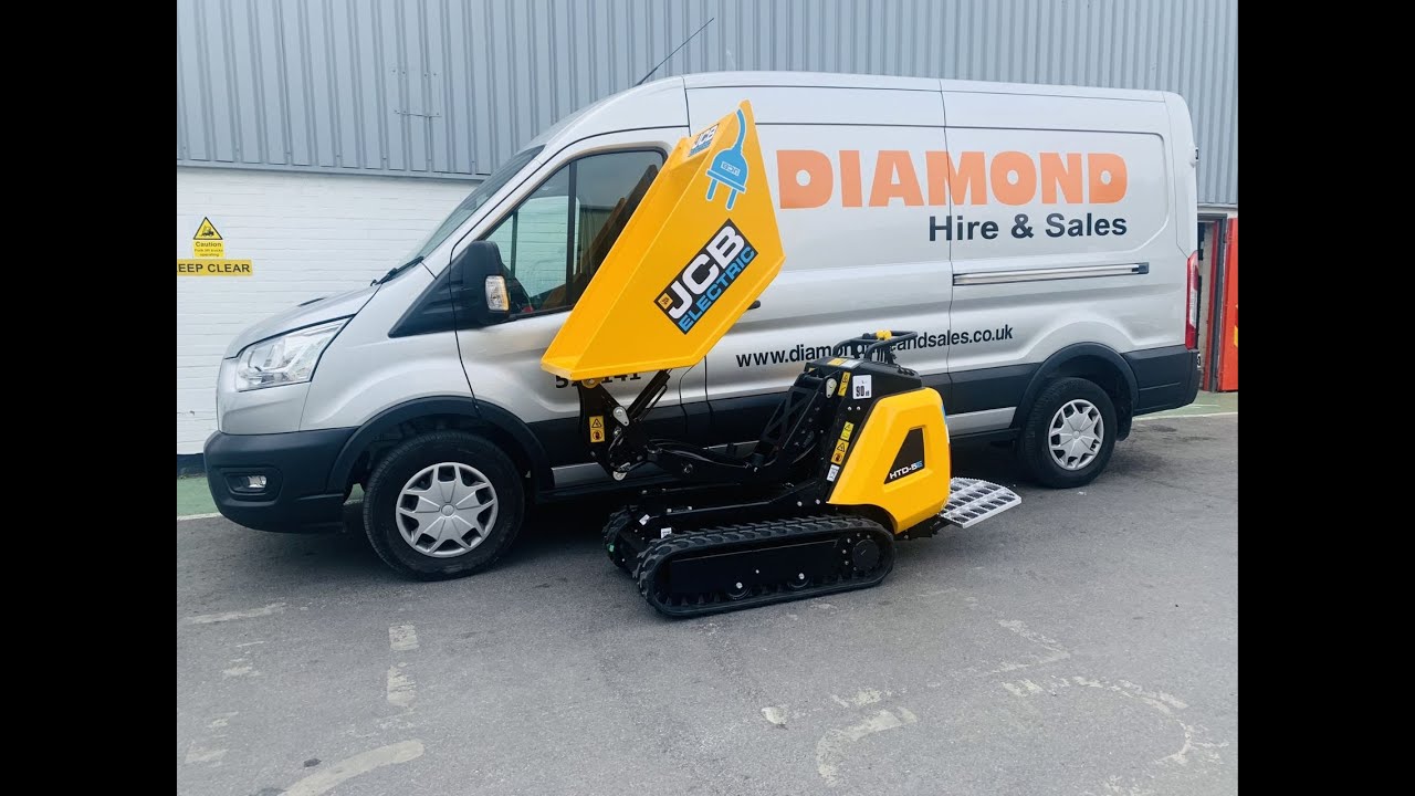 JCB HTD 5E Battery Dumper - YouTube
